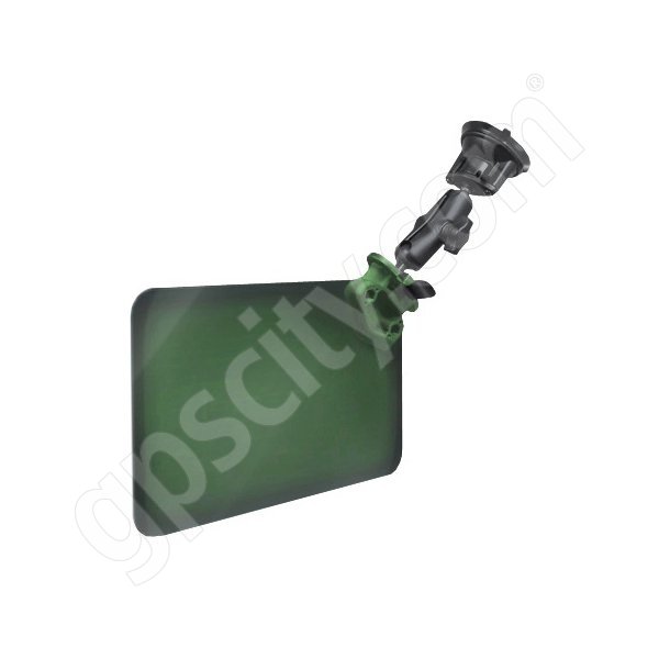 RAM Mount Suction Cup Sun Visor Mount Green RAM-B-166-326-VIS-G1U