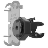RAM Mount Tough-Claw Small Clamp Base with Vibe-Safe Adapter