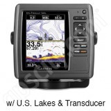 Garmin echoMAP 50s with Preloaded U.S. Lakes and Transducer